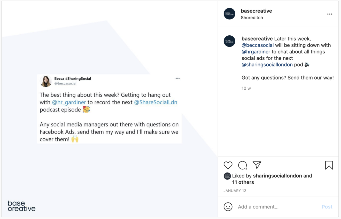 Our top 10 most engaging social post ideas | Base Creative